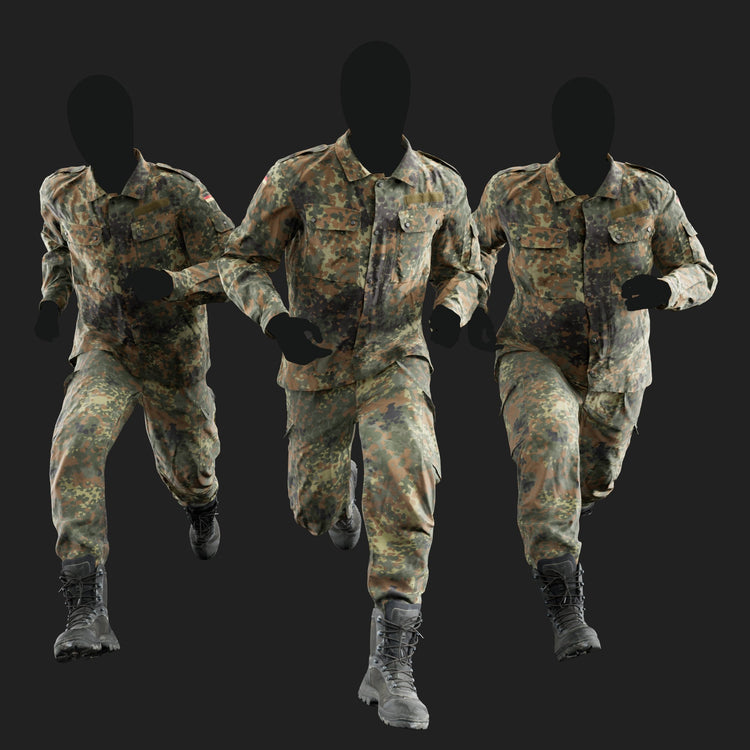Military Uniform 3D Models | VR4D