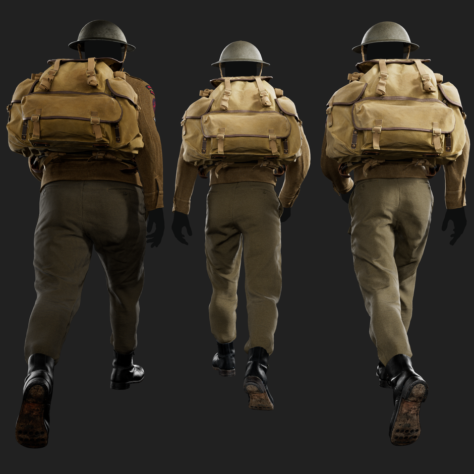 Military Uniform 3D Models | VR4D