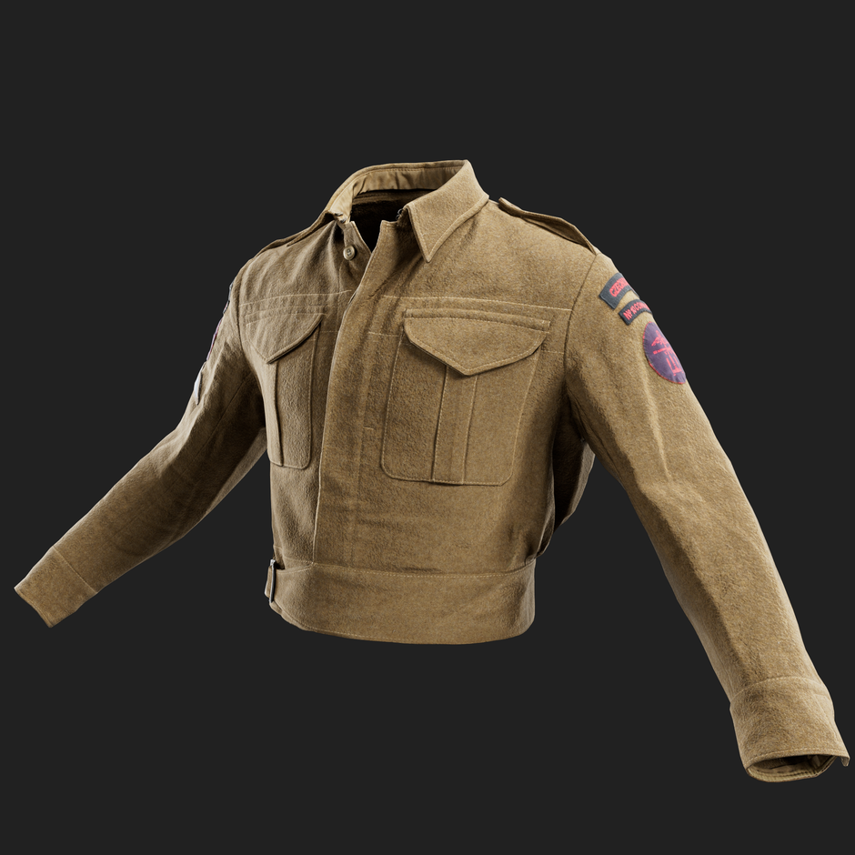 Military Uniform 3D Models | VR4D