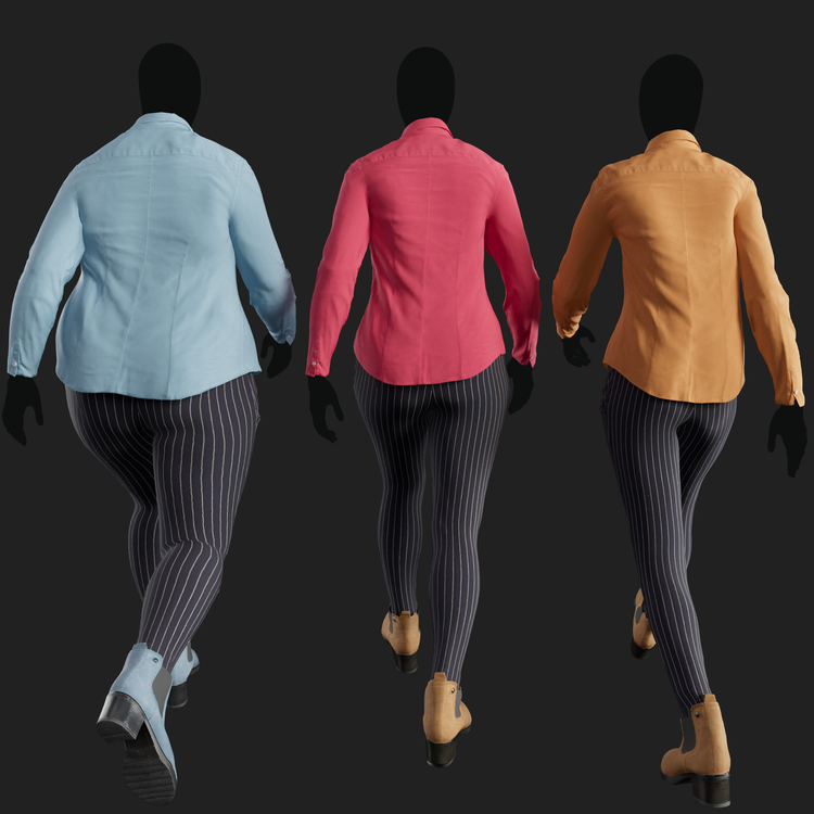 Apparel 3D models | VR4D