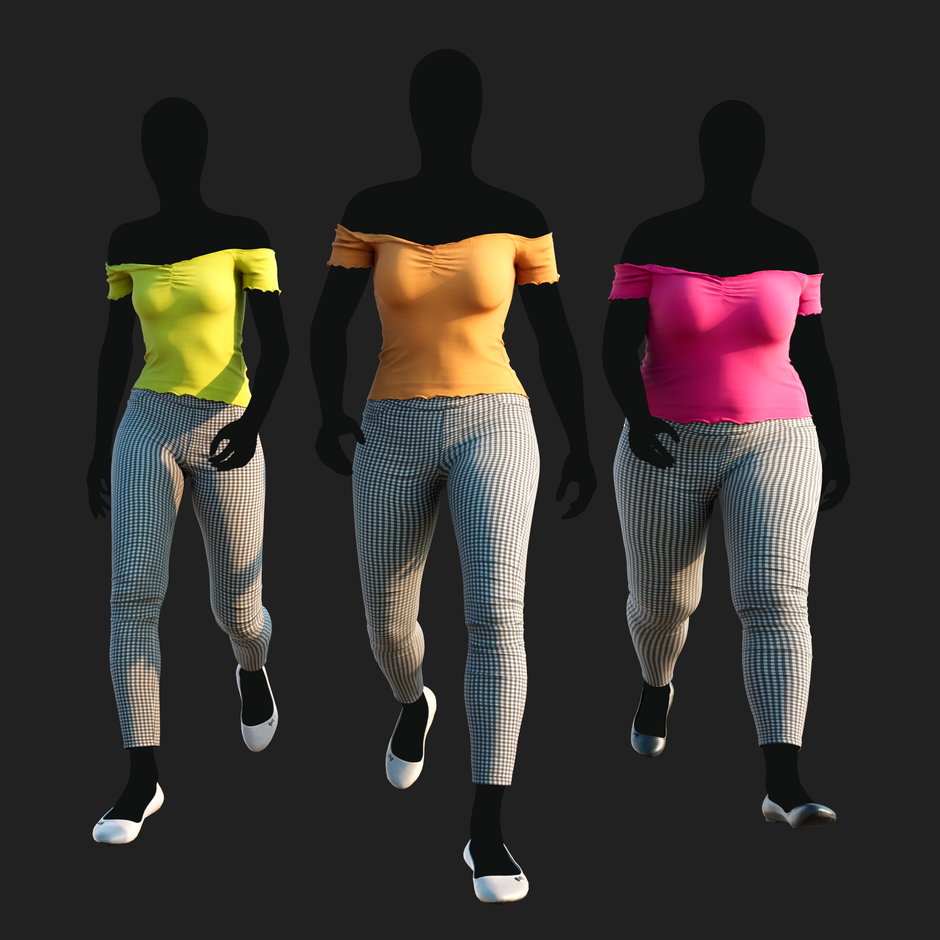 3D Apparel customized to the Metahuman skeleton in Unreal Engine